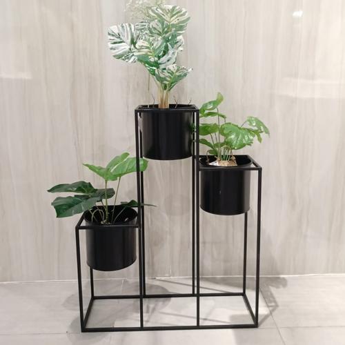 Jual Rak pot bunga besi model informa, rak tanaman minimalis modern ...