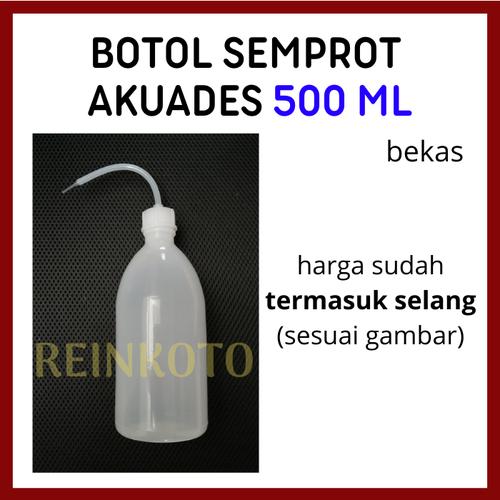 Jual WASH BOTTLE 500 ML / BOTOL SEMPROT PLASTIK / BOTOL CUCI ...