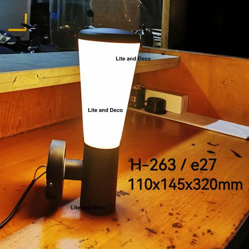 Jual LAMPU DINDING TAMAN SIMPLE WARNA HITAM - Jakarta Utara - Lite and ...