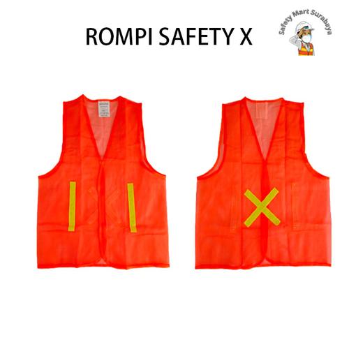 Jual Rompi Safety Jaring Polyester X / Rompi Safety Proyek / Rompi ...