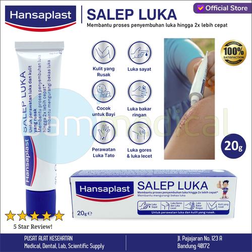 Jual Hansaplast Salep Luka 20gr - Kota Bandung - SAM Medical | Tokopedia