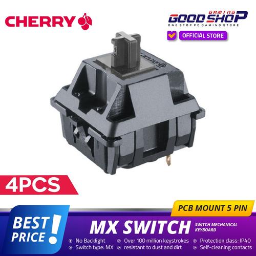Jual CHERRY MX SWITCH PCB MOUNT 5 PIN NO BACK LIGHT - Black - Jakarta ...