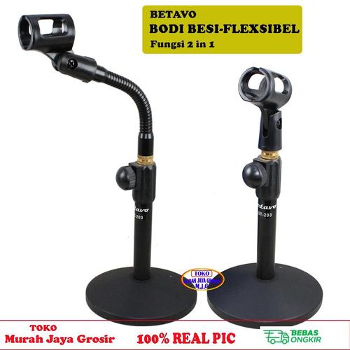 Jual Stand Mic Meja Microphone Tiang Mik Mikropon / Stand Mix Standing ...