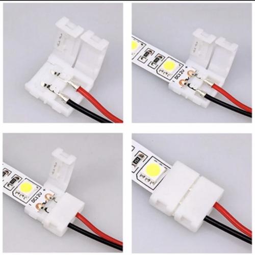 Promo Konektor/Socket Led Strip DC 12V SMD 2835 2 Pin 1 Kepala - Kab ...