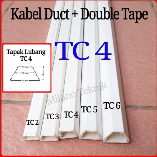 Jual TC 4 / pelindung kabel / cable duct / ducting / cable protector ...