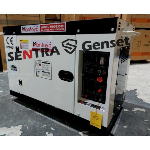 Jual Genset 10 KVA 1 Phase Montoya MDG 13000 USA Technology - Jakarta ...