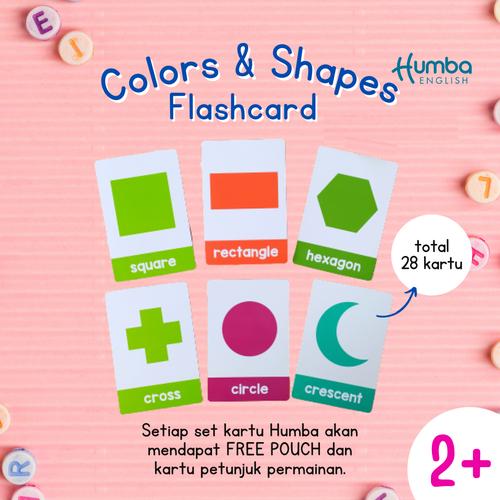 Jual Flashcard Bahasa Inggris Bentuk dan Warna - Jakarta Barat - Humba ...