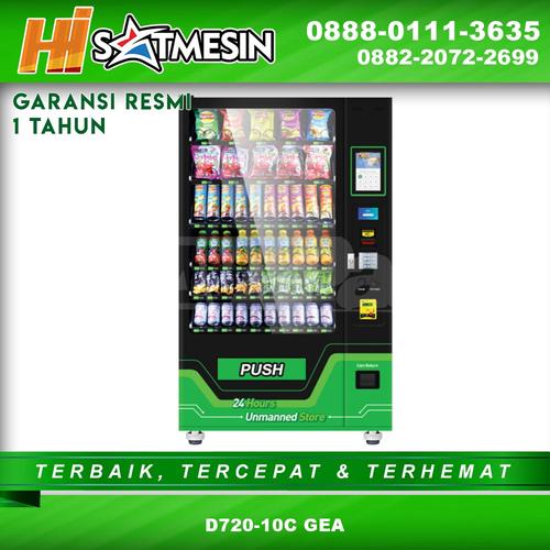 Jual GEA Vending Machine D720-10C / 10SP Mesin Penjual Minuman Otomatis ...