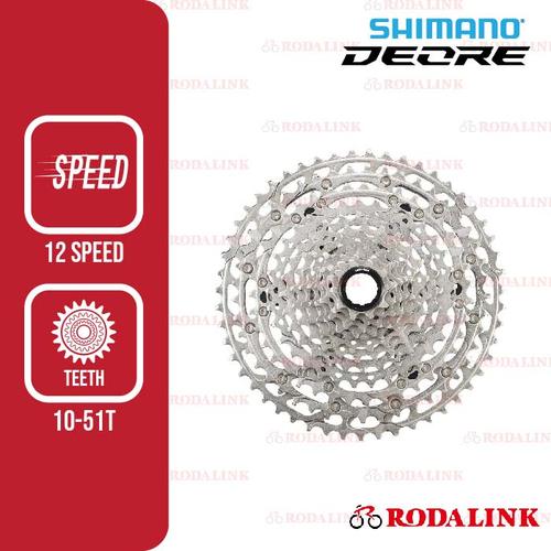 Promo Shimano Cassette Sprocket Sepeda Deore CS-M6100 12 Speed Cicil 0% 3x - Kab. Sidoarjo ...
