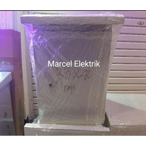 Jual BOX PANEL 40X30x20CM BOX PANEL LISTRIK 40X30X20 BOX PANEL OUTDOOR ...