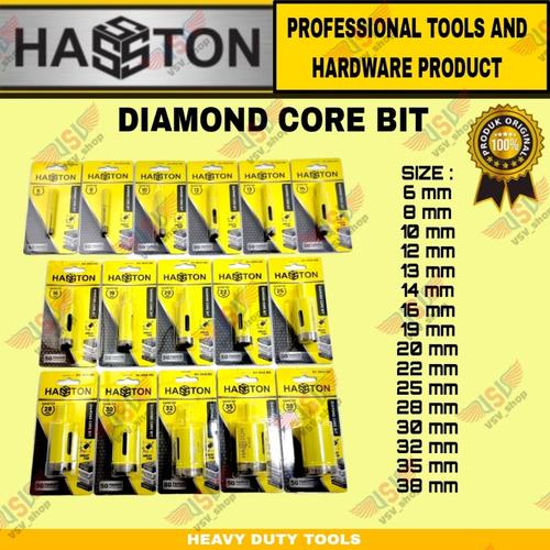 Jual HASSTON Mata Bor Granite Keramik Marmer Batu Coring Diamond Core ...