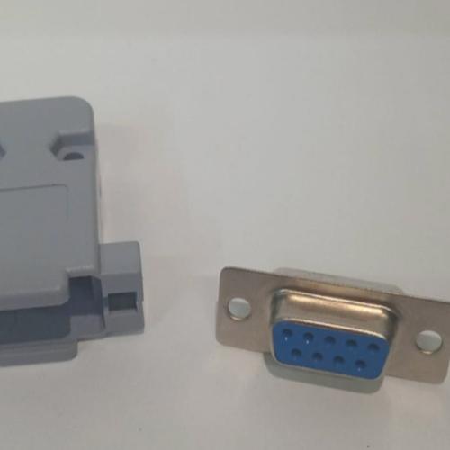 Jual DB9 DB 9 Female Socket Plug Connector 9Pin 9 Pin Copper RS232 RS ...