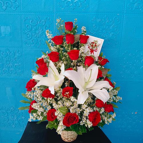 Jual karangan bunga fresh bunga meja - Jakarta Selatan - florist juanda ...
