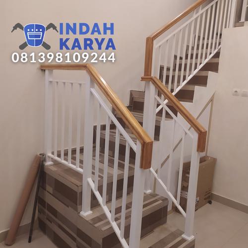 Jual railing tangga minimalis tiang hollow 5×5 - link pemesanan - Kota ...