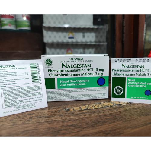 Jual Nalgestan tablet (Strip isi 4 tablet) - Obat Pilek, Rhinitis ...