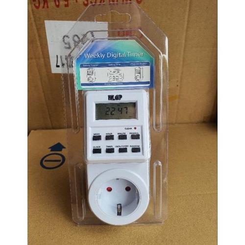 Jual TIMER DIGITAL SWITCH WEEKLY STOP KONTAK AC 220V - Jakarta Barat ...