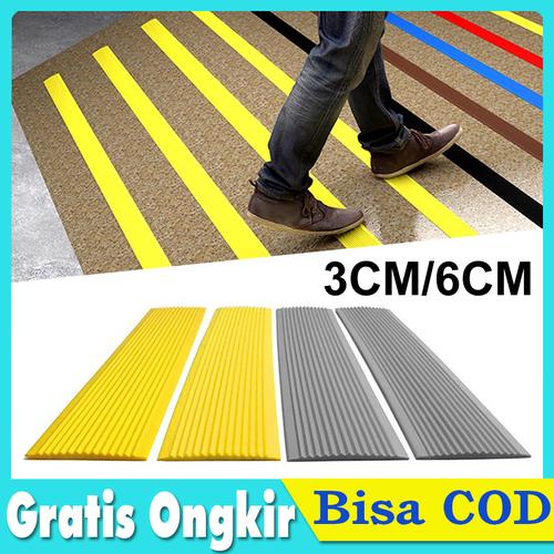 Jual Lis Tangga Pengaman Anti Slip Tangga Doubletape PVC Step Nosing ...