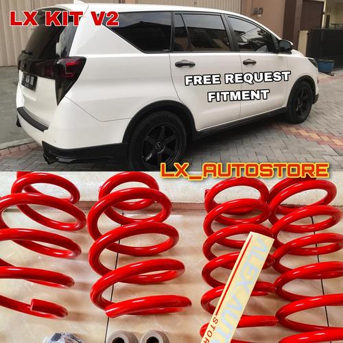 Jual LOWERING KIT INNOVA REBORN DIESEL BENSIN PER CEPER CUSTOM LX KIT ...