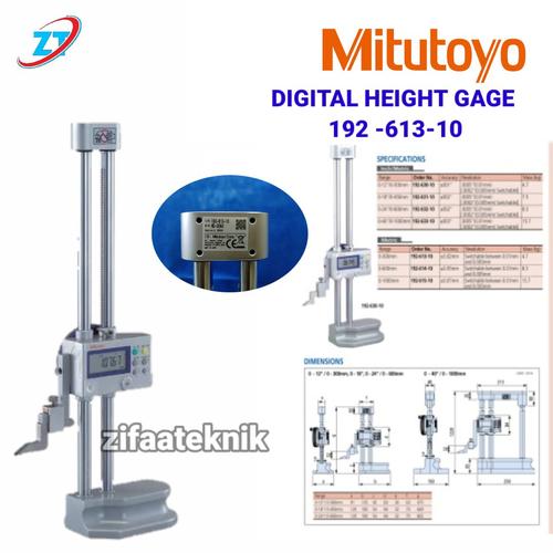 Jual Mitutoyo 192-613-10 HD-30AX HEIGHT GAGE DIG 0-300mm (12inc ...