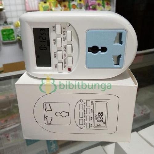 Jual Digital Timer Switch Stop Kontak Otomatis On Off Colokan Listrik ...