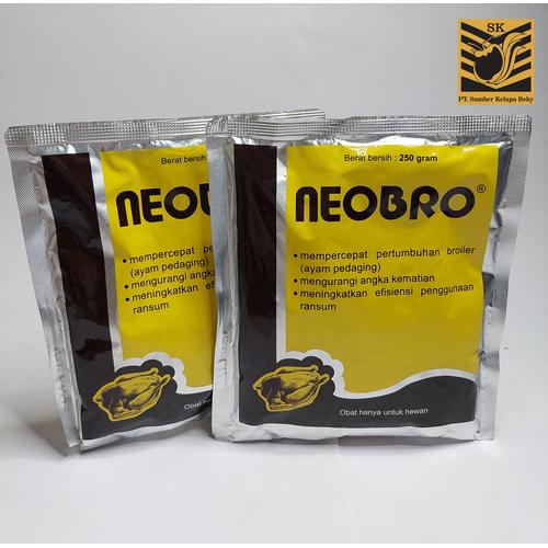 Jual VITAMIN AYAM BROILER/PEDAGING PALING TOP NEOBRO 250 GRAM (SERBUK ...