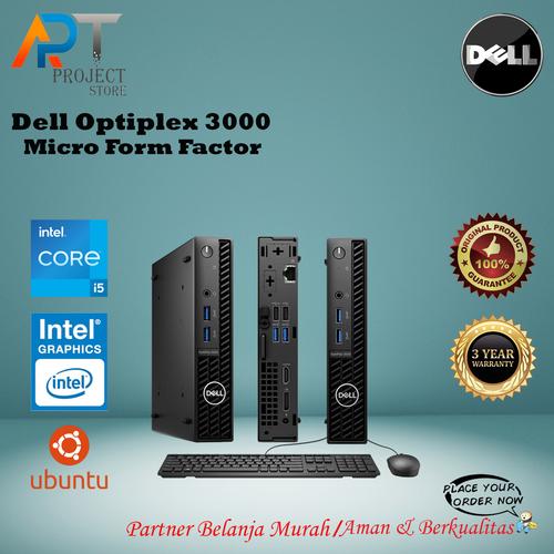Jual Dell Optiplex 3000 Micro Intel Core i5-12500 4GB 256GB SSD DOS PC - Jakarta Pusat - APT ...