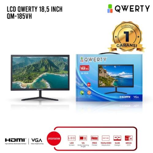 Jual Monitor LED Qwerty 19" QM-185VH 75Hz HDMI - VGA Monitor - Kota ...