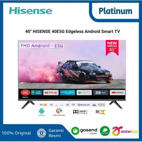 Jual Hisense 40 inch FHD Android 11 Smart TV-Bezelless Design-Dolby ...