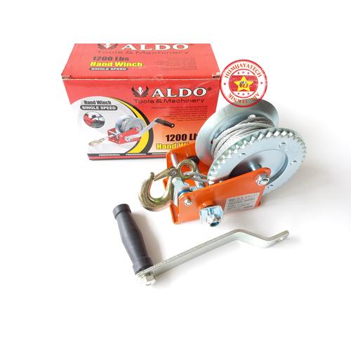 Jual Hand Winch 1200lbs Set Aldo / Hand Winch Lengkap / Katrol Manual ...