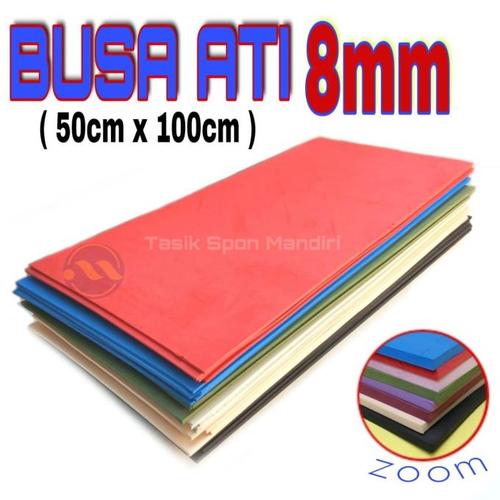 Jual Busa Ati / Spon Eva / Busa Hati Tebal 8Mm (50X100Cm) / Spon Karet ...