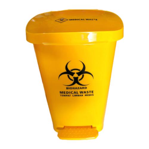 Jual Tempat Sampah Limbah Medis Kuning Biohazard 40 Liter - Jakarta ...