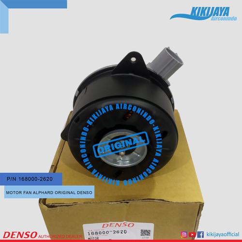 Jual Motor Fan Kondensor Toyota Alphard Original Denso 168000-2620 ...