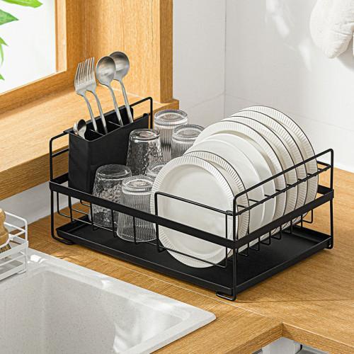 Promo Countertop Tableware Storage Rack 47 x 27.5 x 19cm /Tempat ...