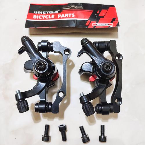 Jual UNICYCLE Disc Brake Caliper Rem Sepeda Cakram Kaliper Mekanik ...