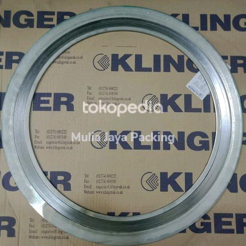 Jual SPIRAL WOUND GASKET SWG KLINGER 12" X 150 HOOP SS316L FILLER ...