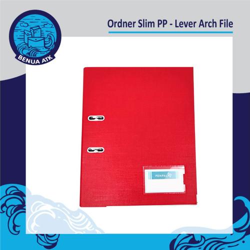 Promo Ordner / Lever Arch File SLIM PP Folio Penpal PL-403 - Red - Kota ...