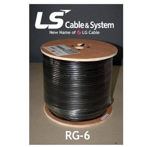 Jual Kabel Camera CCTV merk LG LS RG6 Coaxial Warna Hitam per meter ...