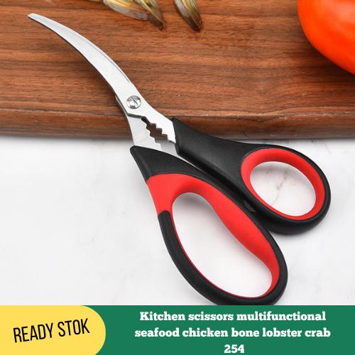 Jual gunting dapur daging ayam steak seafood ikan stainless 254 - Kota ...