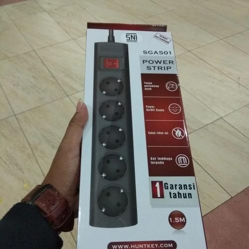 Jual HUNTKEY SGA401 - 4 EU Outlet Socket Power, Colokan Listrik 4 ...