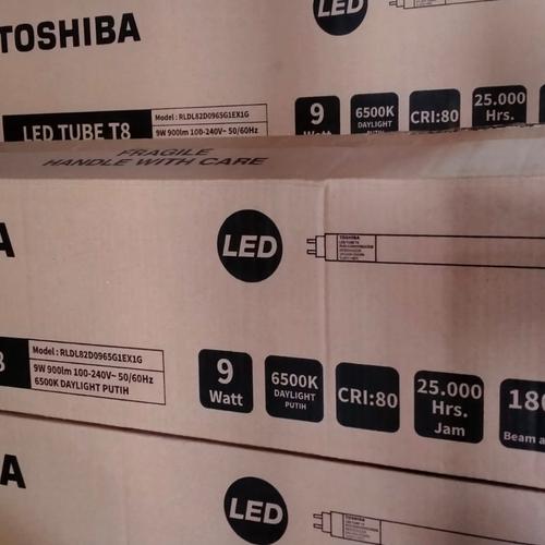 Jual TL LED TOSHIBA 60cm 9watt 9w. lampu TL LED TOSHIBA 60cm 9w ...