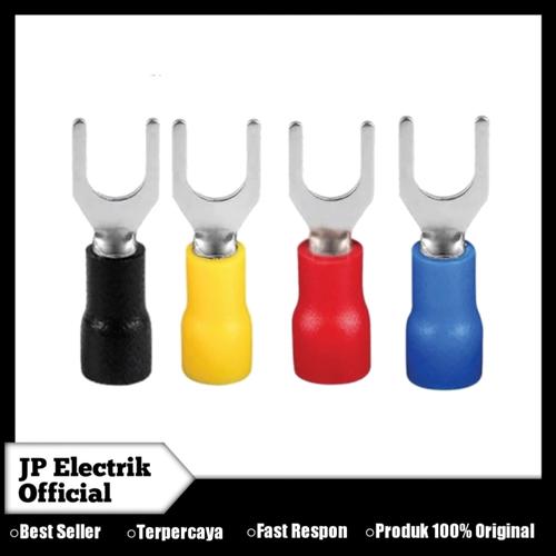 Jual Kabel Skun Y 1.5mm M4/Cable Lugs/Skun Garpu SVS 1.25 - 4 - Jakarta Pusat - JP ELECTRIK ...