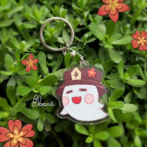 Jual Keychain Hutao Genshin Impact Bootao | by BANA - Bertopi-Ring ...