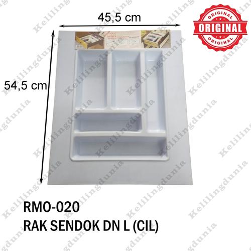 Jual Rak Sendok Modelline DN Large CIL Putih PVC White Cutlery Spoon ...