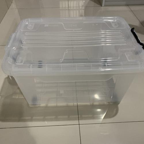 Jual Storage Box Container CB 52 Liter EZY Bening Kontainer Kotak ...