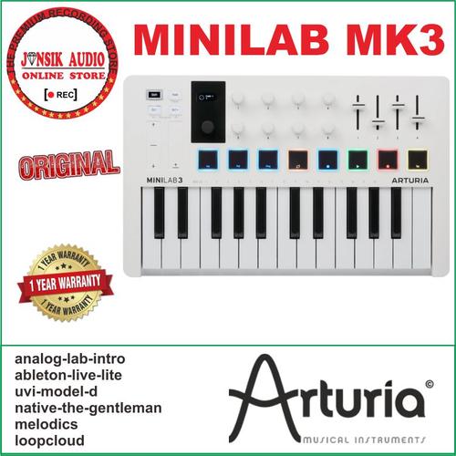 Jual Arturia Minilab 3 25-key Keyboard Controller Arturia Minilab MKIII ...