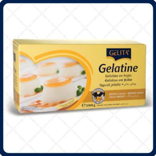 Jual 10 Lembar Gelatin Lembaran Halal Gelita - Gelatine Sheet Sapi ...