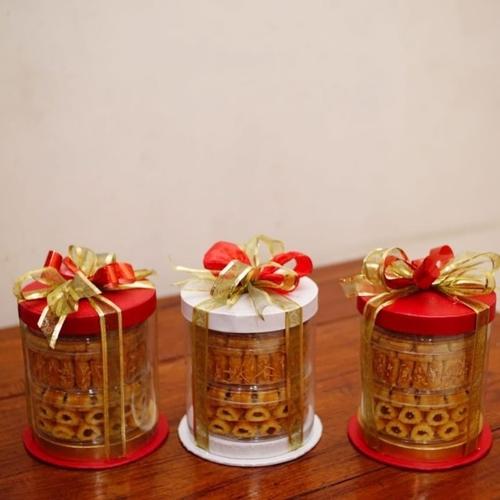 Jual CBP1-1525 Cake Box Polos D15xT25 cm Kotak Mika Bulat Tinggi 5 in ...