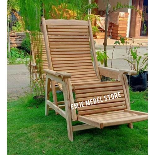 Jual kursi malas kursi teras jati kursi santai kursi lipat - Kab ...