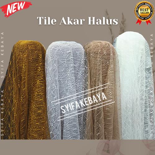 Jual Kain Tile Polos / Kain Tulle Akar / Kain Tille Tule Polos Akar ...