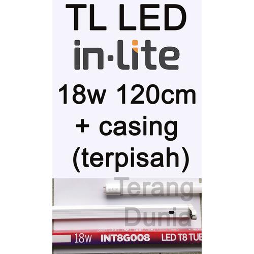 Jual Lampu TL Inlite 18w 120cm Lampu TL LED T8 Inlite 18w Lampu TL ...